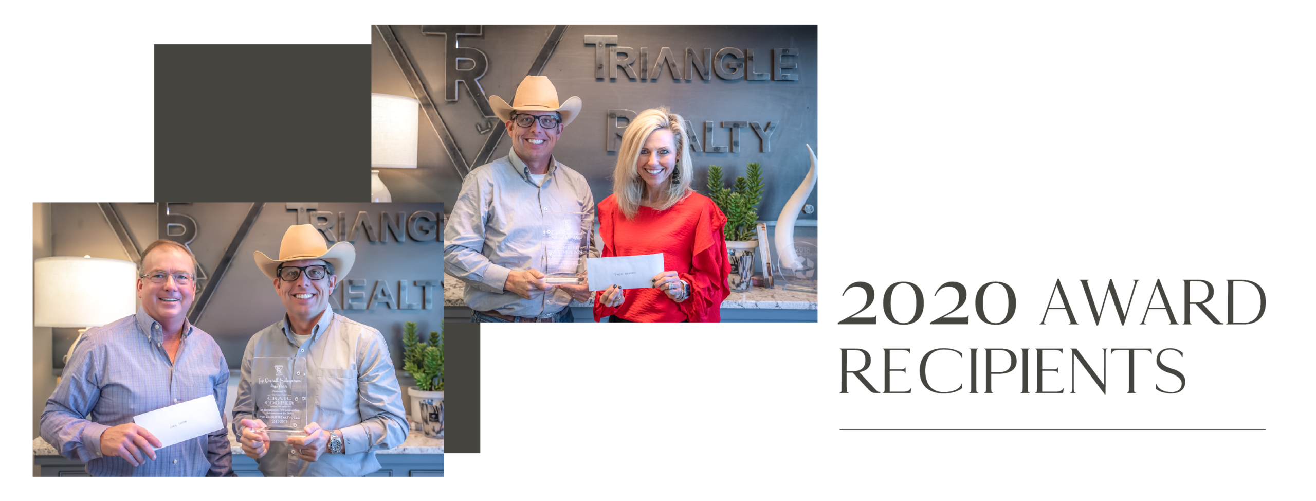 2020 Agent Award Recipients - Triangle Realty